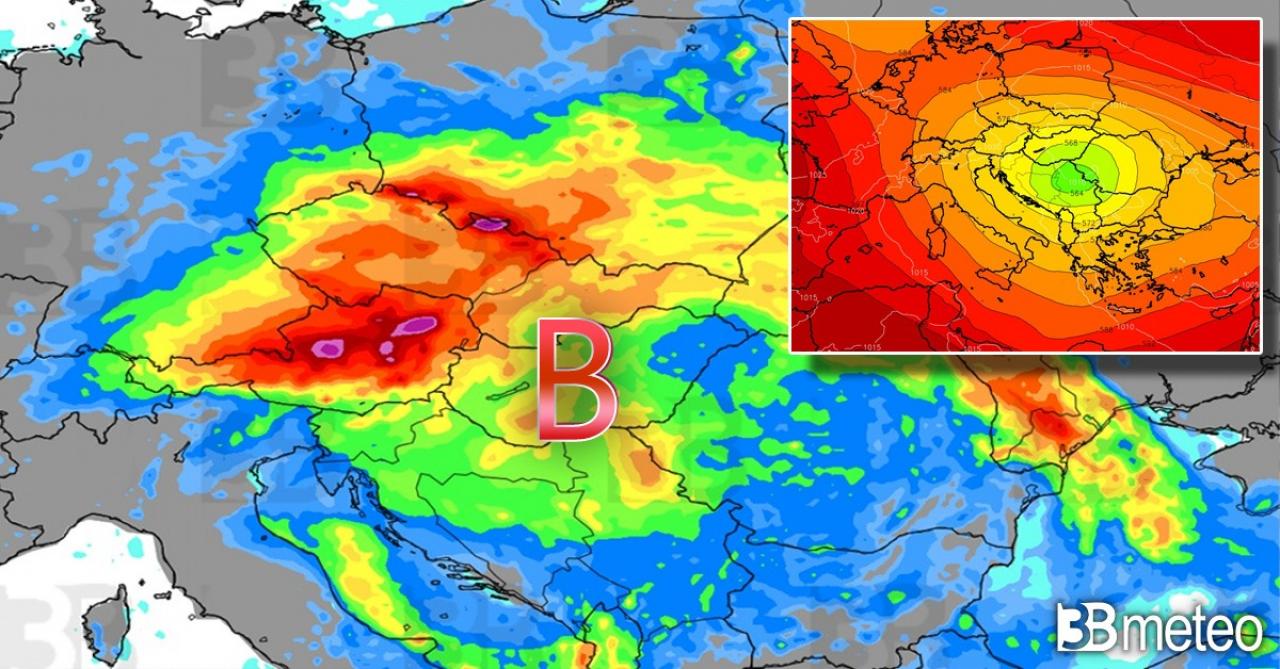 Meteo. Ciclone Boris, flussi di umidità e lentezza della bassa ...