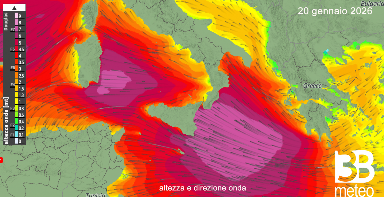 Meteo. Ciclone mediterraneo porterà burrasca e mare grosso su Ionio e ...
