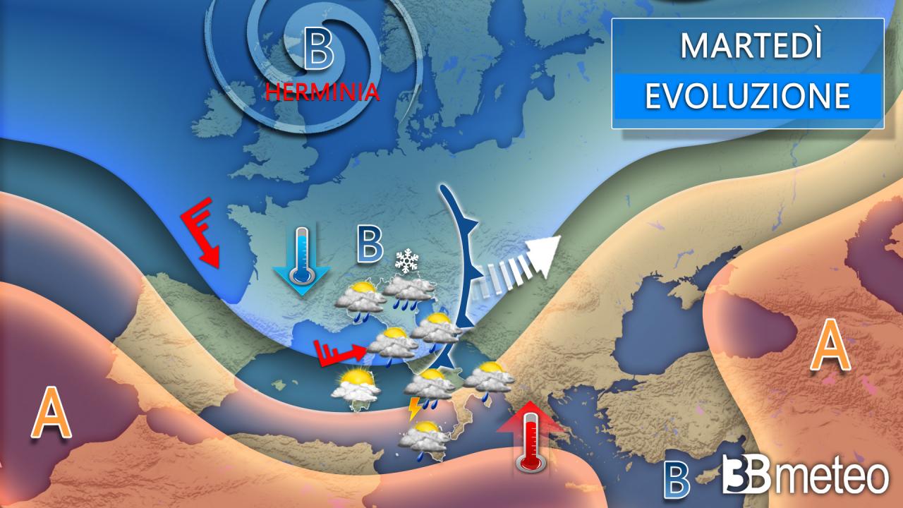 Meteo Sud Italia. Tornano piogge e venti in rinforzo in settimana « 3B ...