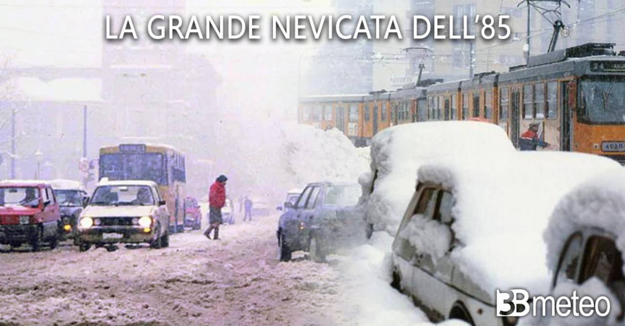 Meteo Storia - 40 anni fa la nevicata del secolo del gennaio 1985 ...