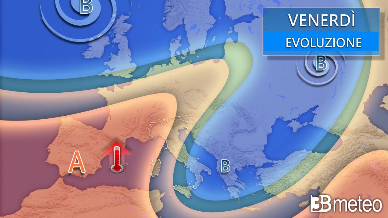 Meteo. Il ciclone Erminio rimarrà attivo fino a venerdì con altra ...