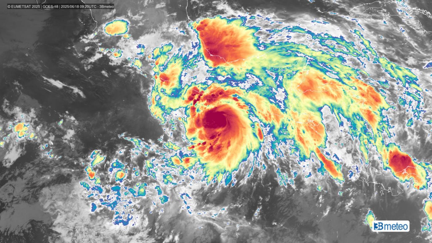 Cronaca meteo. La tempesta tropicale Erik punta il Messico e diventerà ...