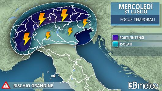 Meteo - Tutto quello che c'è da sapere sui forti temporali in arrivo ...