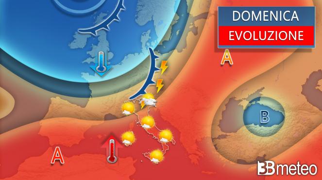 Meteo - Fronte atlantico in transito sull'Europa centrale, porterà ...