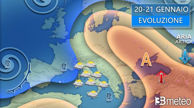 Meteo prossima settimana - Si riapre la porta atlantica, in arrivo ...