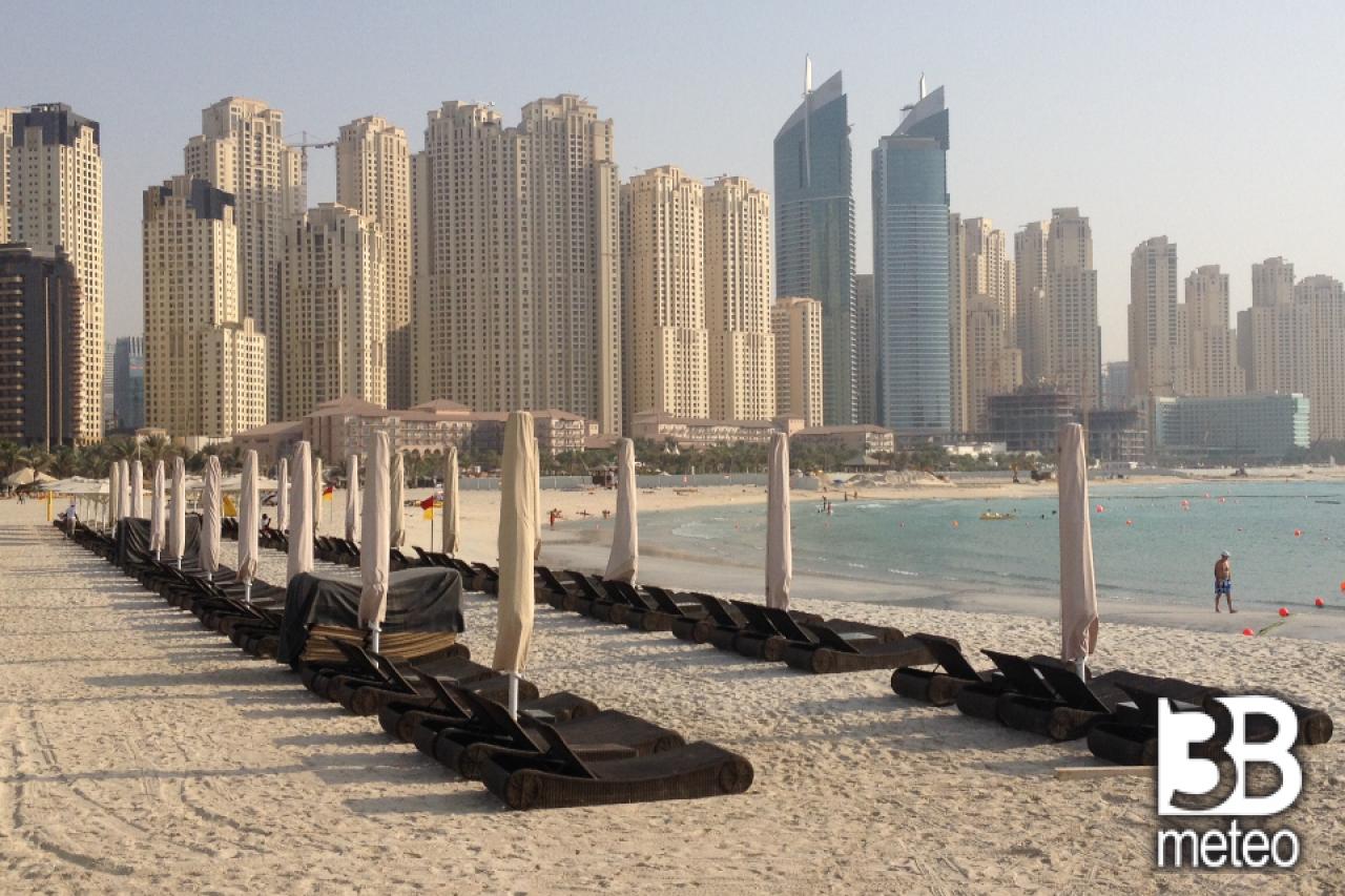 Foto Meteo: Dubai Dxb Jbr « 3B Meteo
