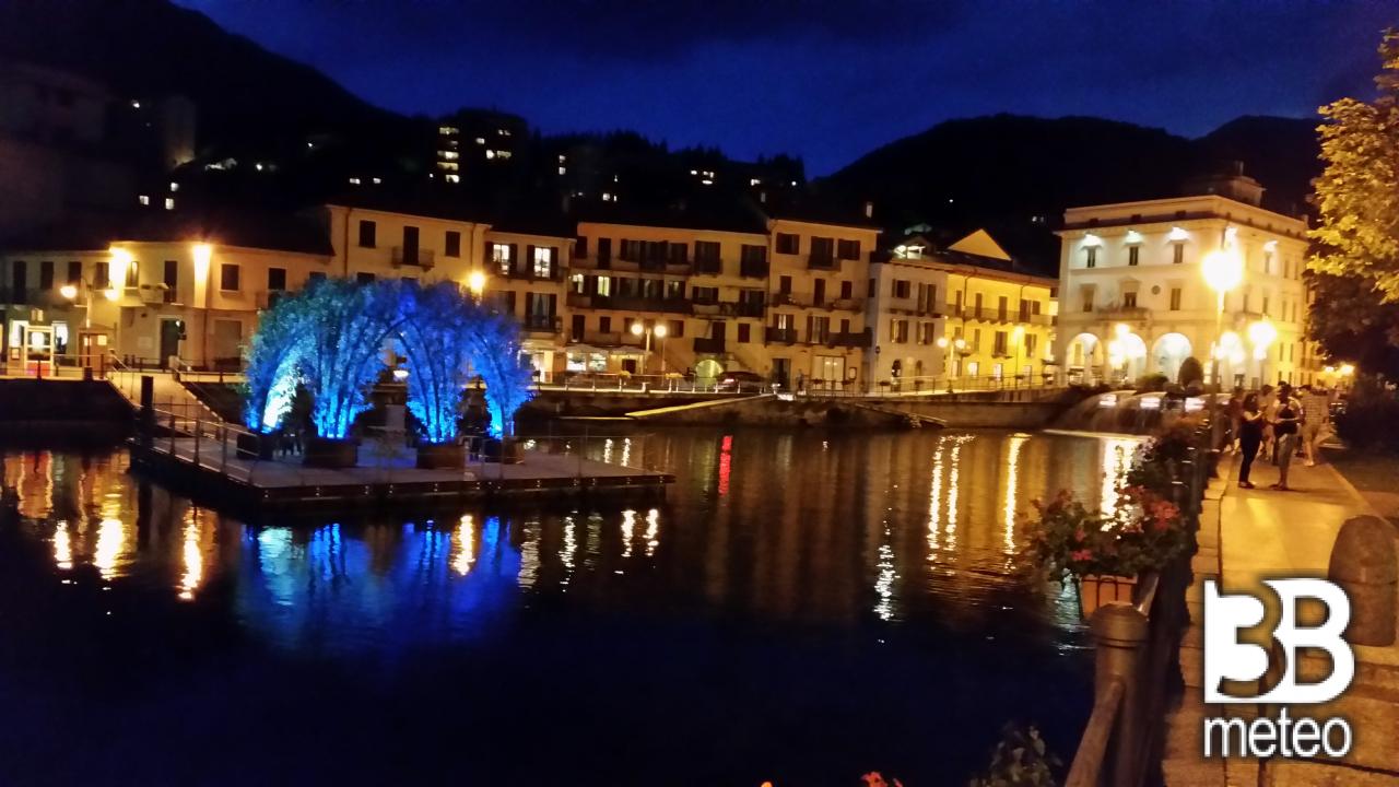 Foto Meteo: Omegna Di Notte « 3B Meteo