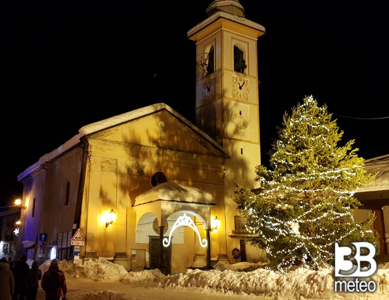Foto Meteo: Chiesa Champoluc « 3B Meteo