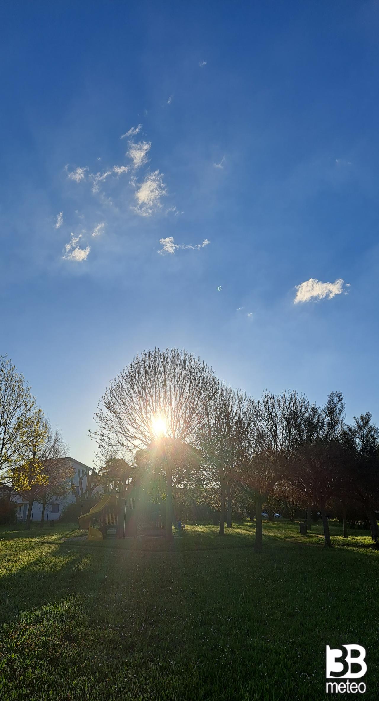 Foto Meteo: Sole Ma Vento Di Bora « 3B Meteo
