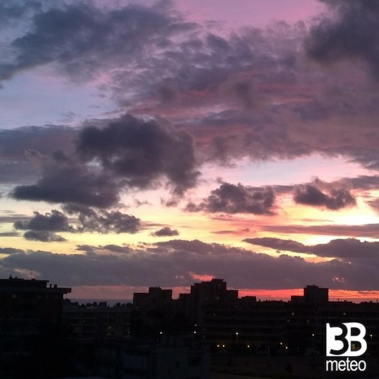 Foto Meteo: Sunset « 3B Meteo
