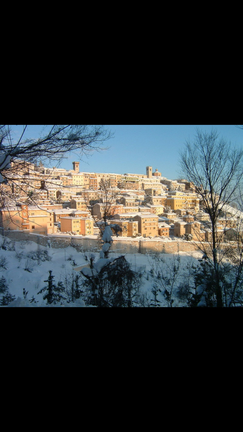 Foto Meteo: Arcevia Sotto La Neve « 3B Meteo