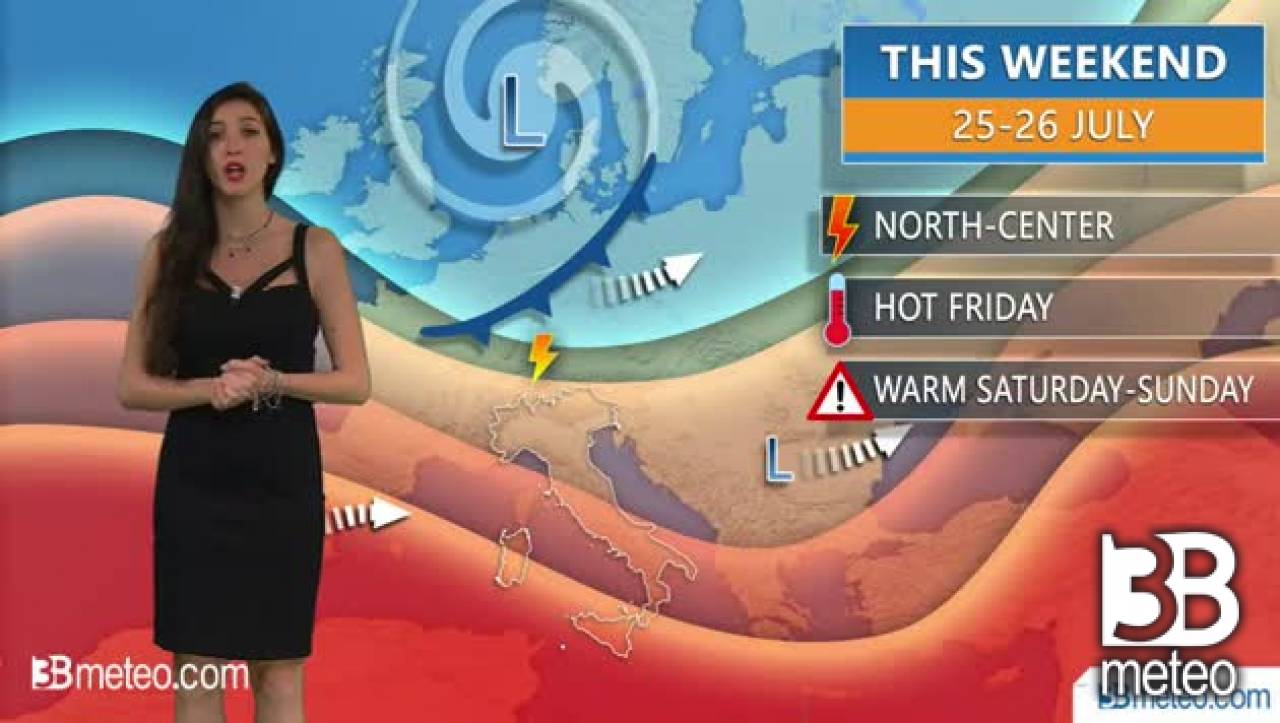 Weather forecast for THIS WEEKEND - Video di approfondimento « 3B METEO