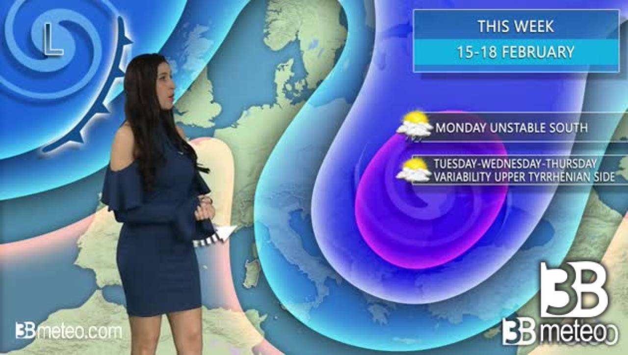 Weather forecast for THIS WEEK from 15 to 18 February - Video di ...